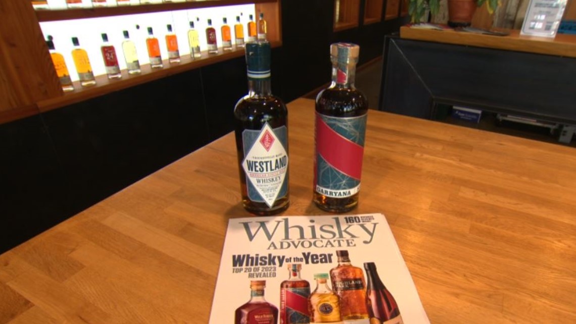 Seattle's Westland Distillery wins huge award for its whiskey | king5.com