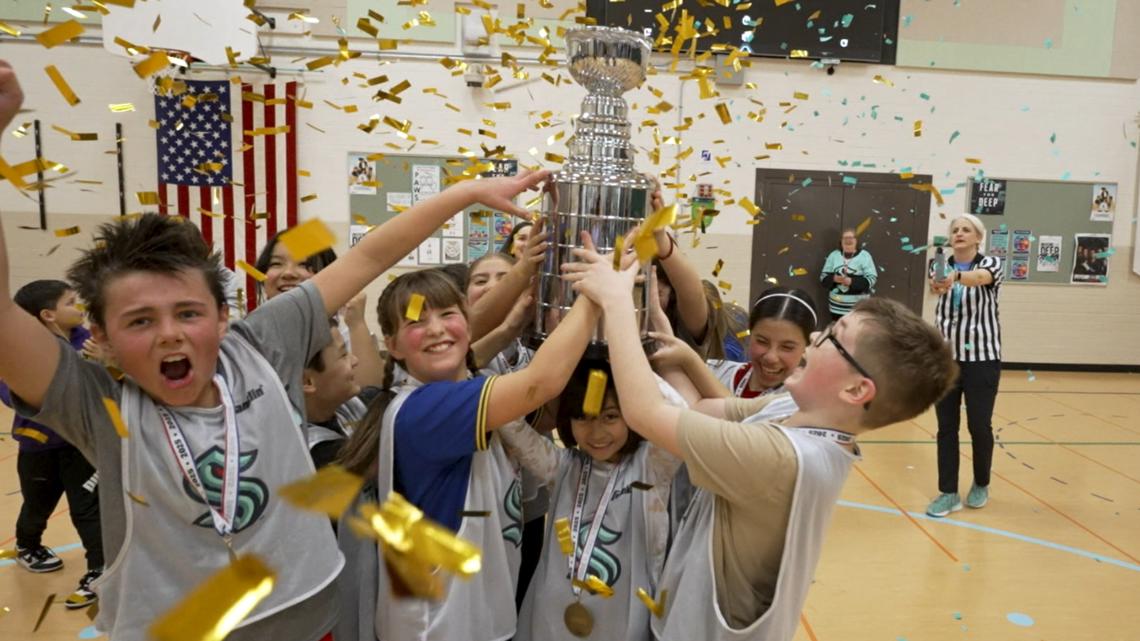 Seattle Kraken's One Roof Foundation scores with ball hockey program ...