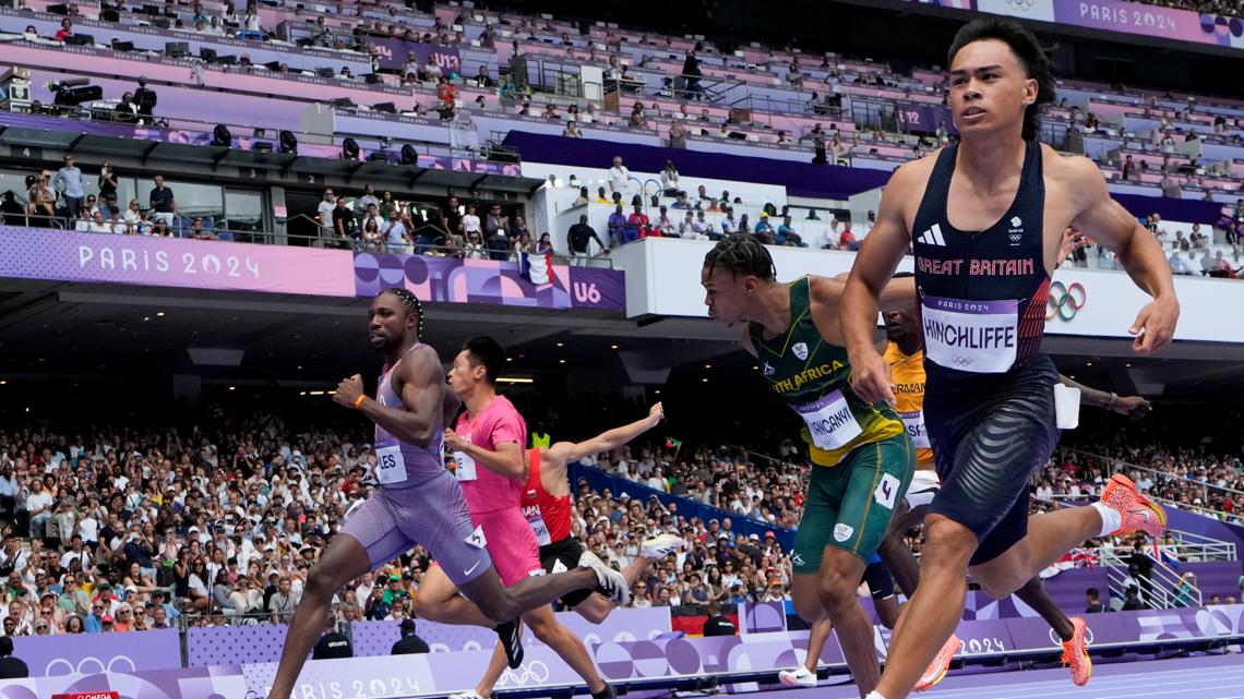 Olympic sprinter Louie Hinchliffe advances in men's 100m | king5.com
