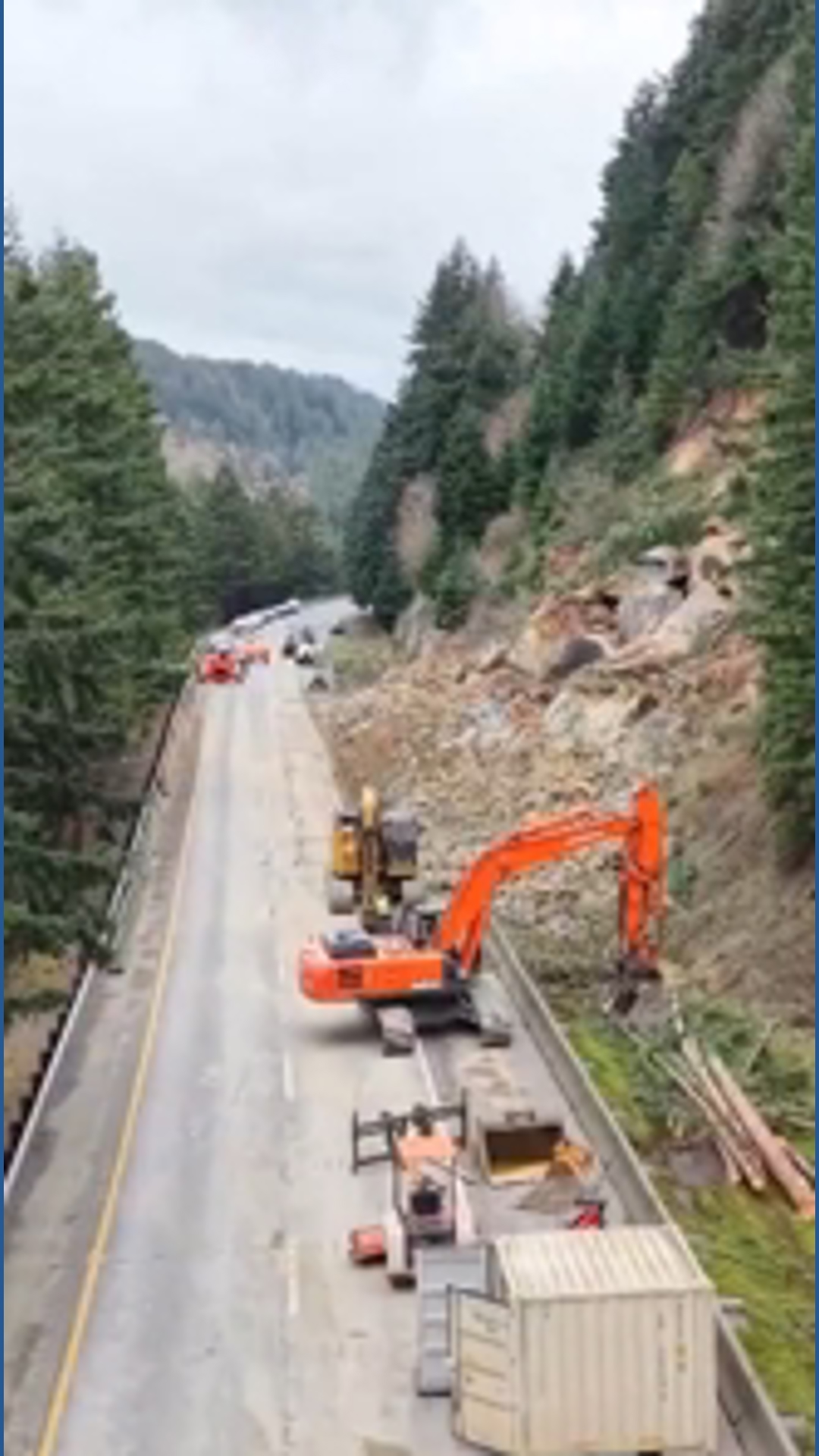 I-5 landslide closure near Bellingham enters seventh day with no ...