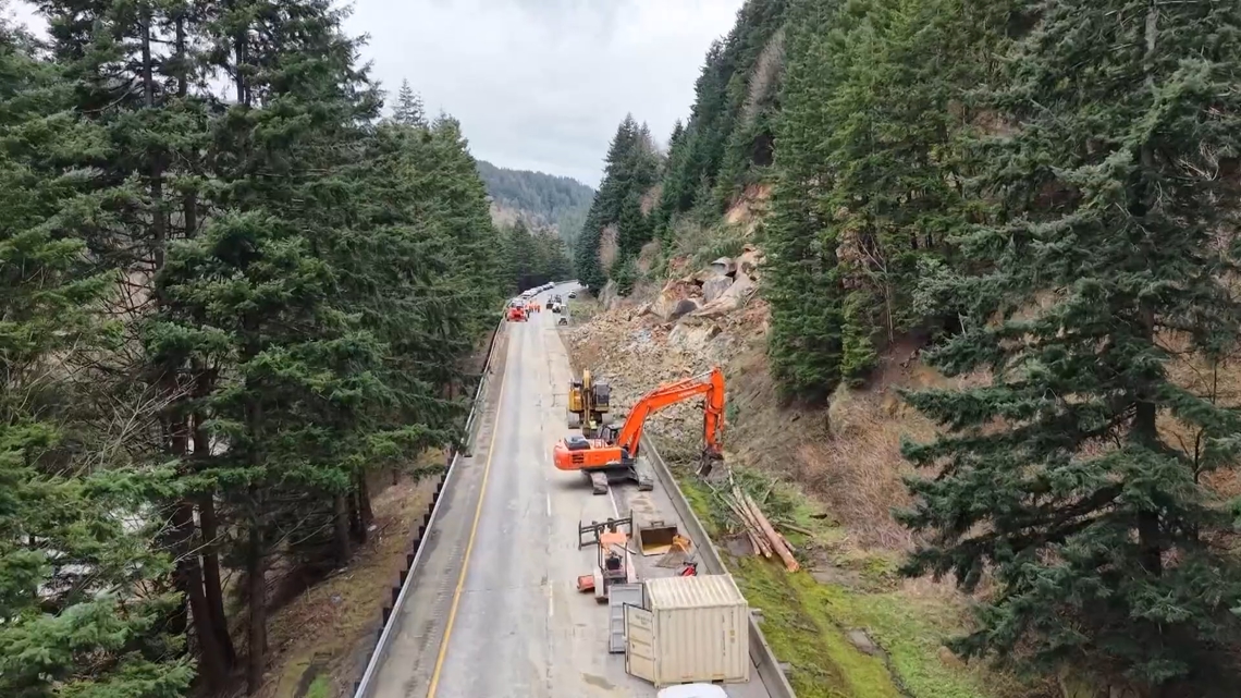I-5 landslide closure near Bellingham enters seventh day with no ...