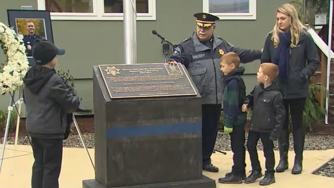 Shooting range dedicated to fallen Pierce County Deputy Daniel ...
