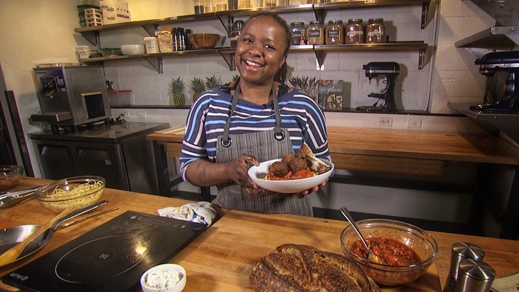 Chef Makini Howell makes a plant-based twist on a comfort food classic ...