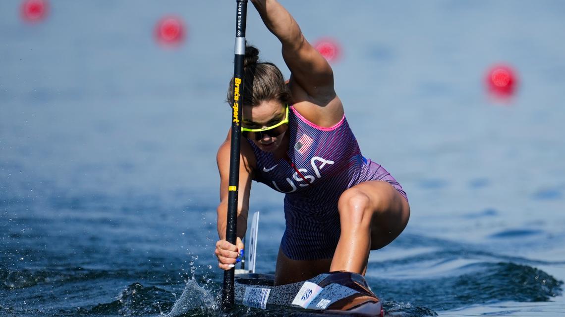 Nevin Harrison begins quest to defend Olympic gold medal | king5.com