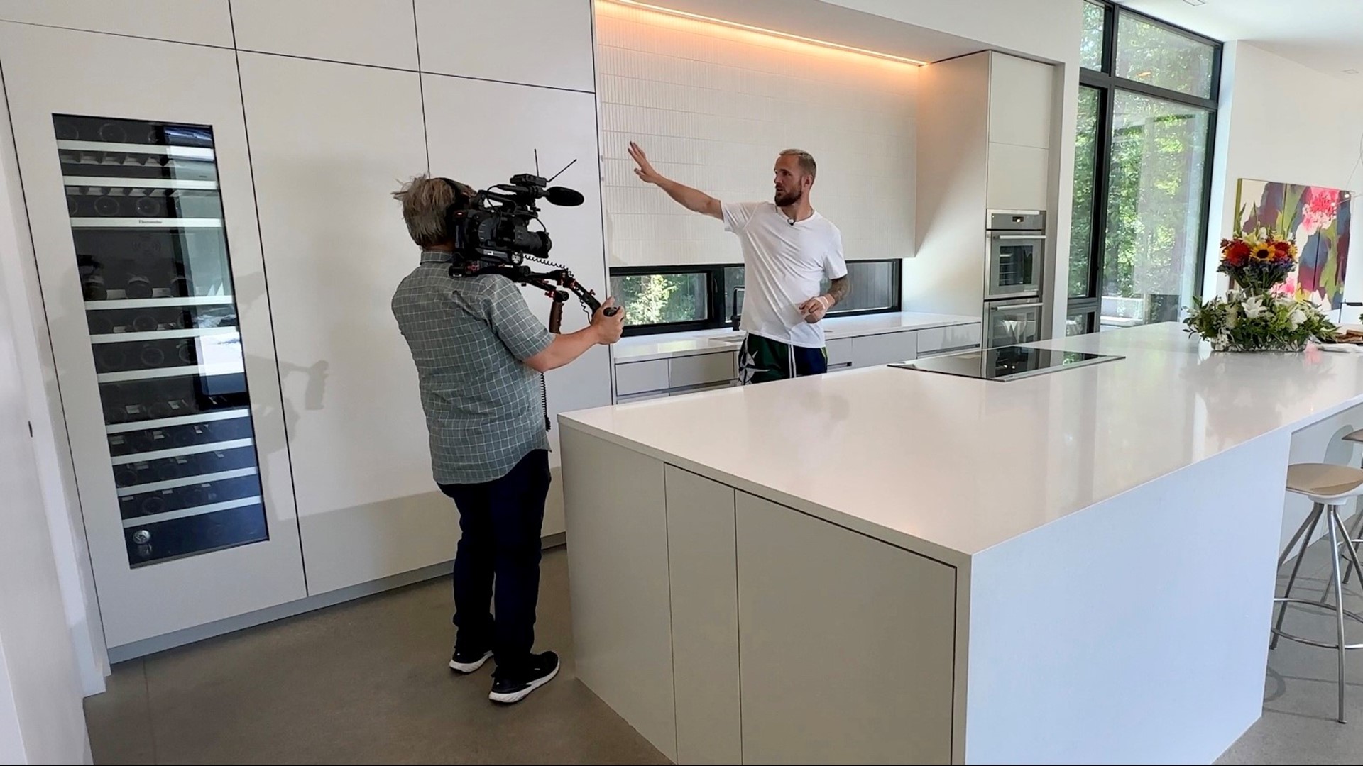 Tour Seattle Sounders Goalie Stefan Frei's new home on Bainbridge ...