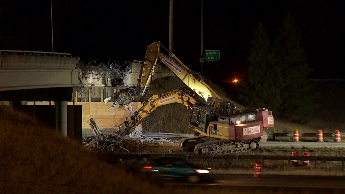 Emergency repairs to damaged I-90 overpass near Cle Elum set to begin ...