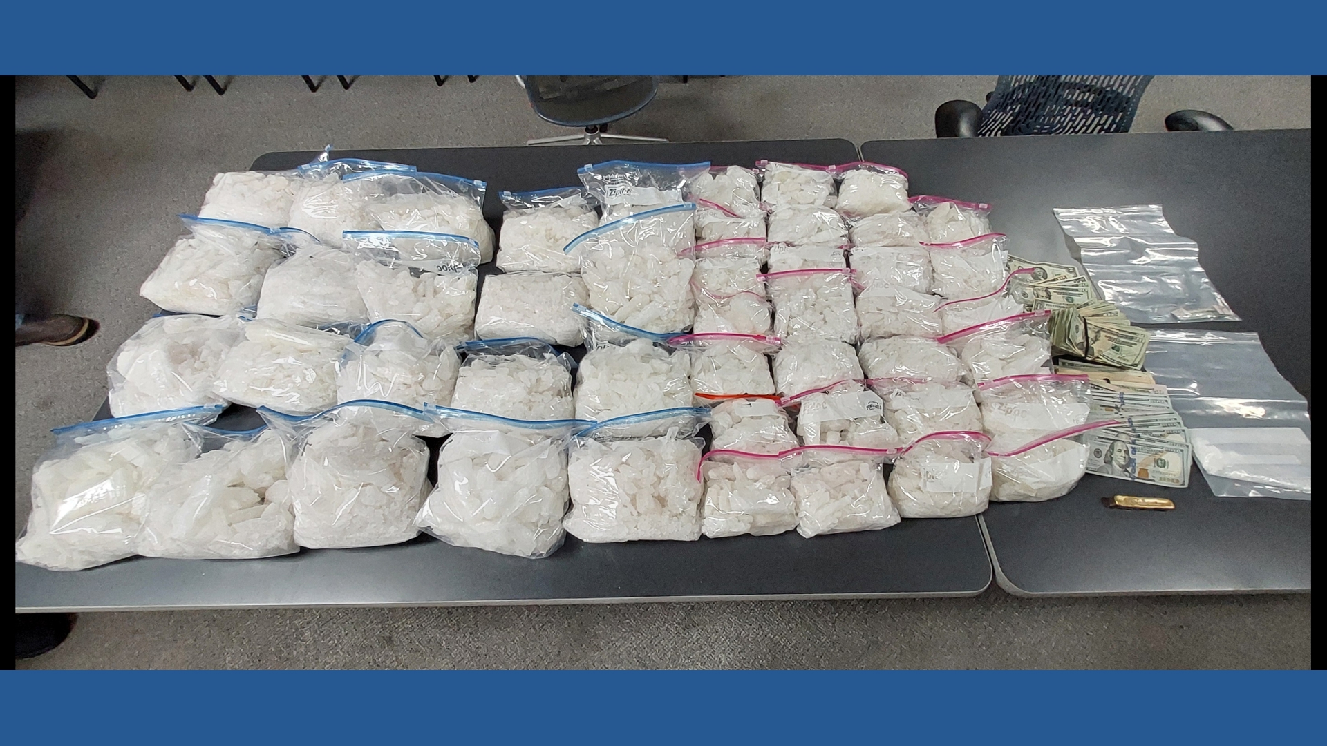 Tacoma police seize record 89 pounds of meth in Lewis County | king5.com