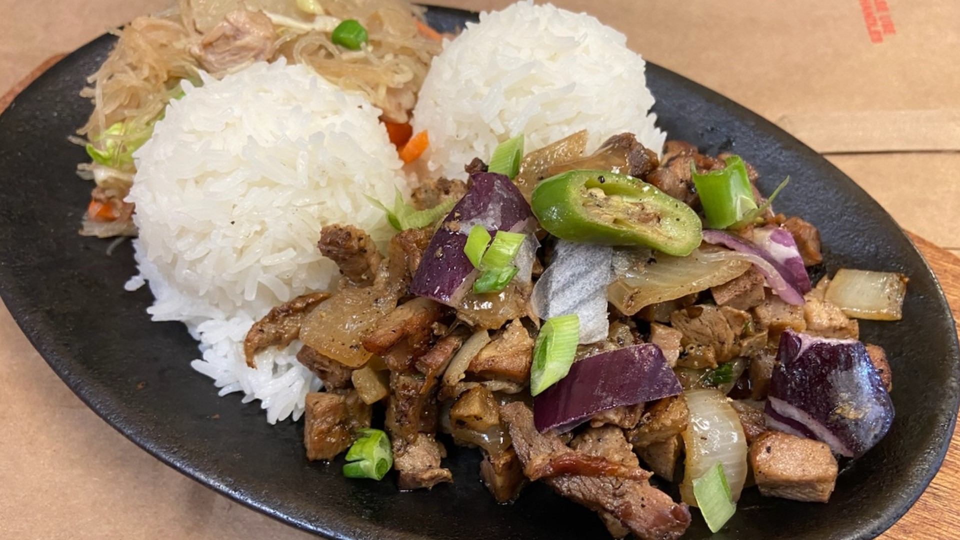 Recipe for kare kare Filipino stew from CheBogz in Seattle | king5.com