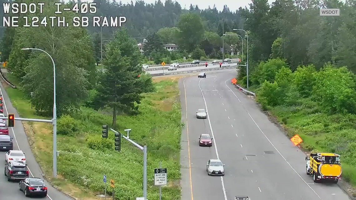 WSDOT warns against wrong-way turns amid ongoing SB I-405 closure near ...