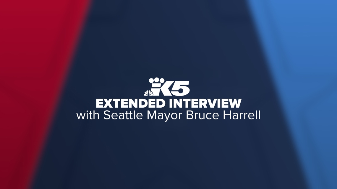 KING 5 Extended Interview with Seattle Mayor Bruce Harrell ahead of ...