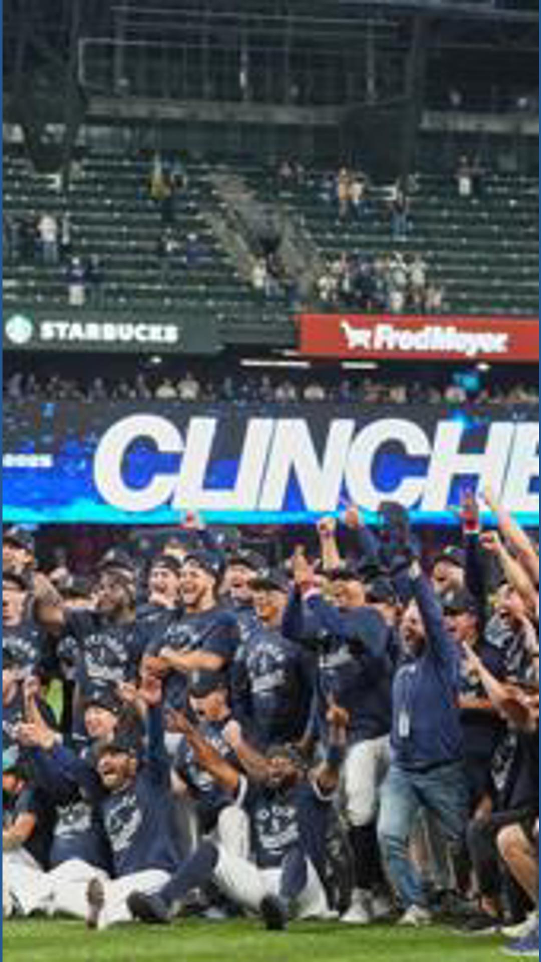 Seattle Mariners clinch playoff berth, eye division title | king5.com