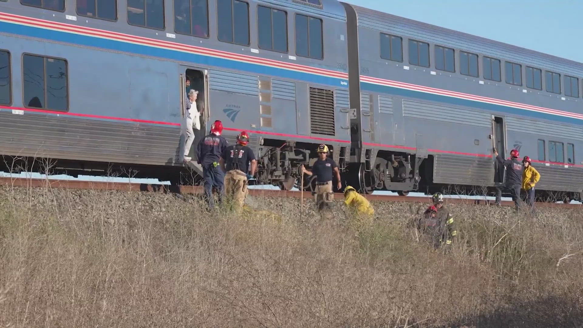 Amtrak train headed for Seattle crashes into tanker | king5.com