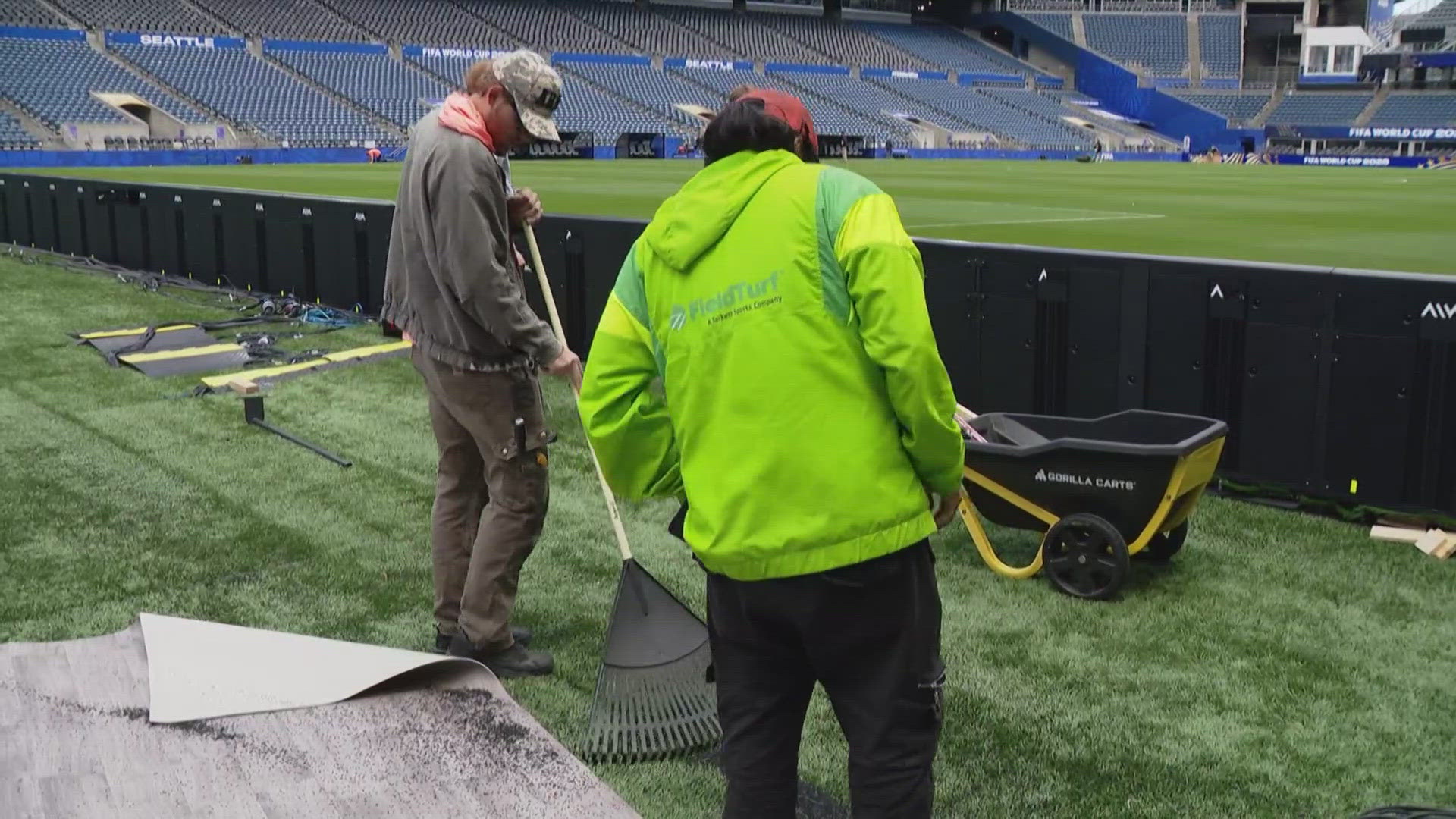 World Cup transformation revealed at Seattle Stadium ahead of Monday's ...
