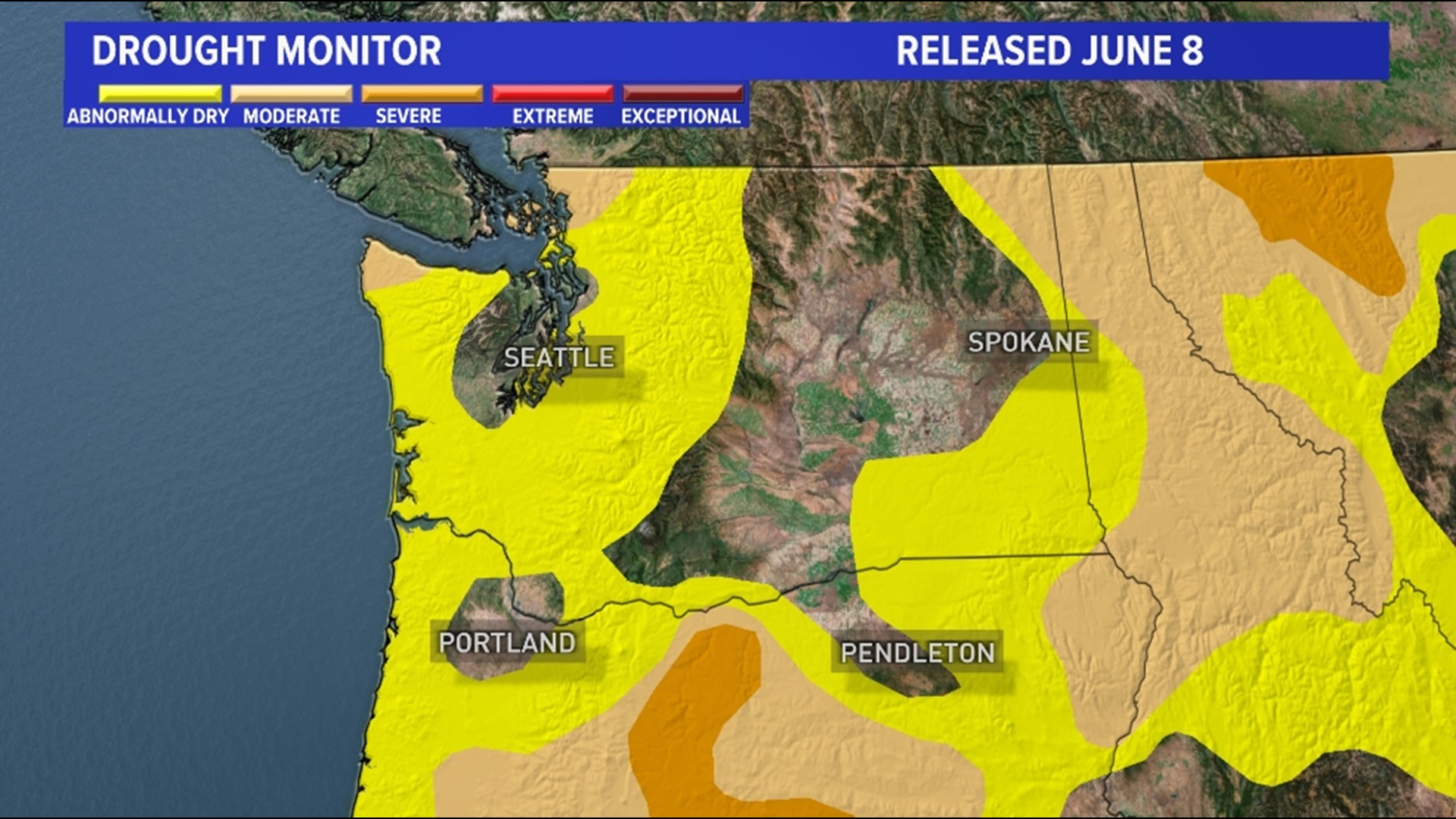 WA drought conditions lead to above-normal wildfire potential | king5.com