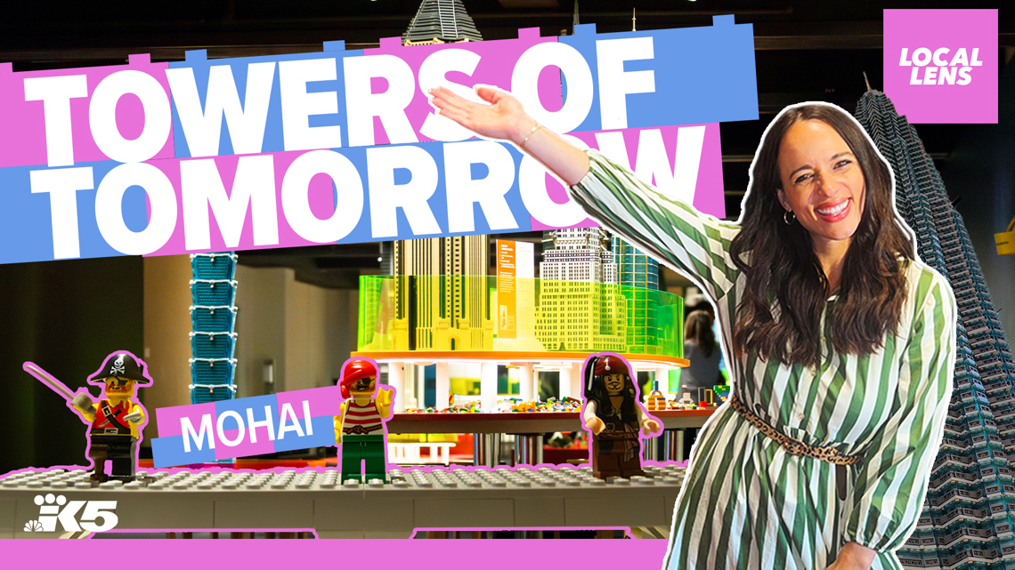 Iconic LEGO Skyscrapers at new Seattle exhibit | Local Lens Seattle ...