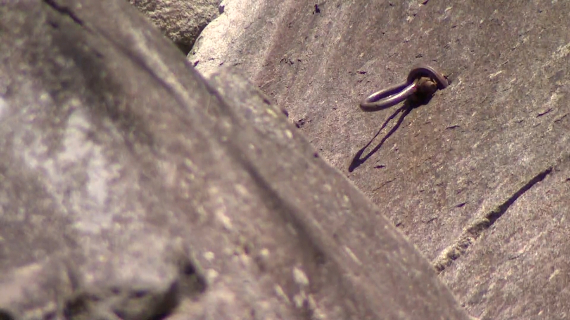 Man in his 20s dies after 200 foot fall from Town Wall climbing trail ...