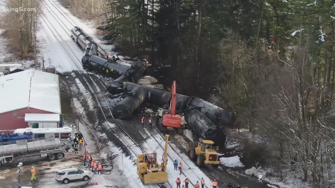 Report details possible causes of fiery Whatcom County oil-train ...