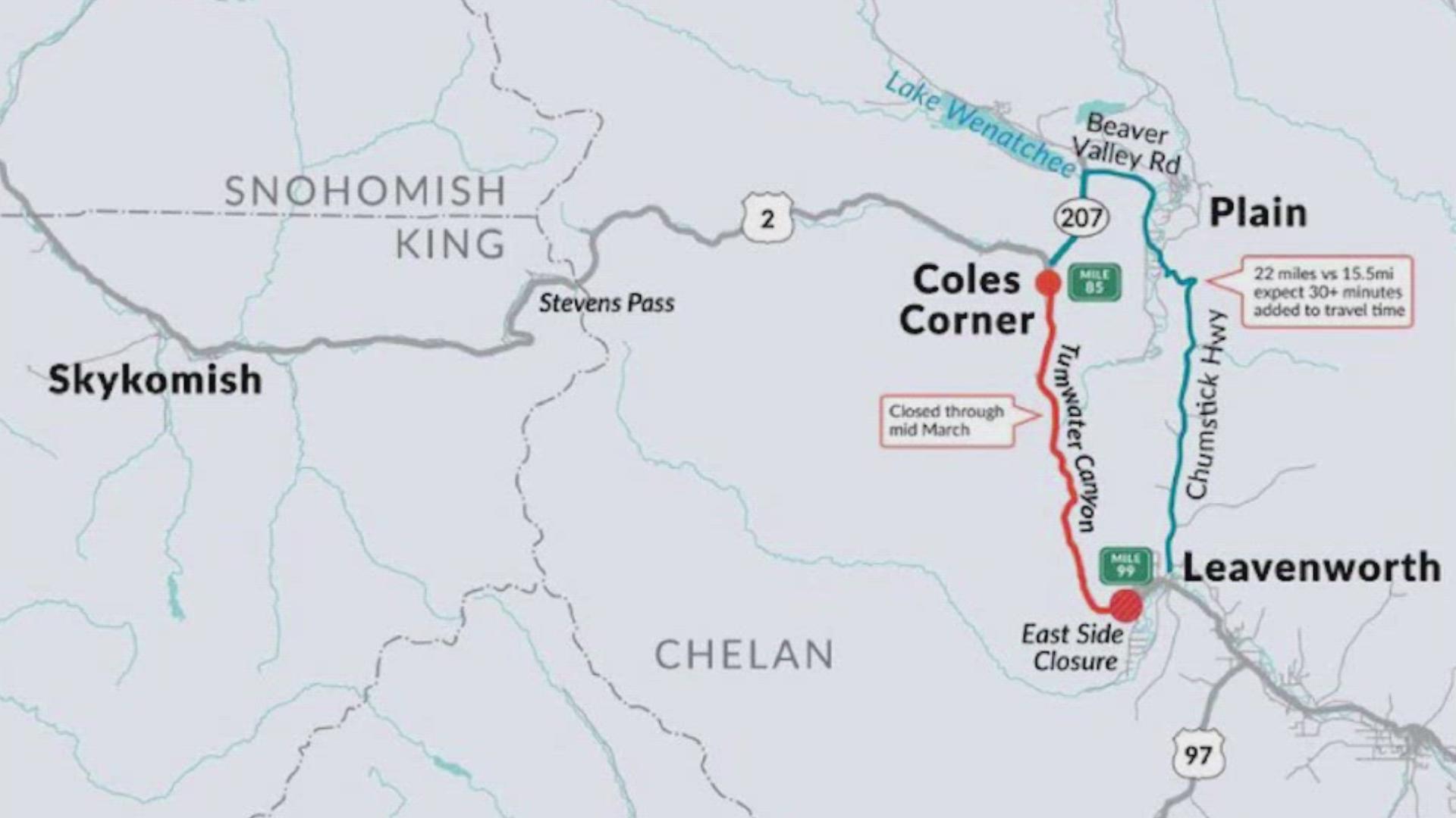 Partial closure of I-5 northbound lanes in Seattle in effect until June ...