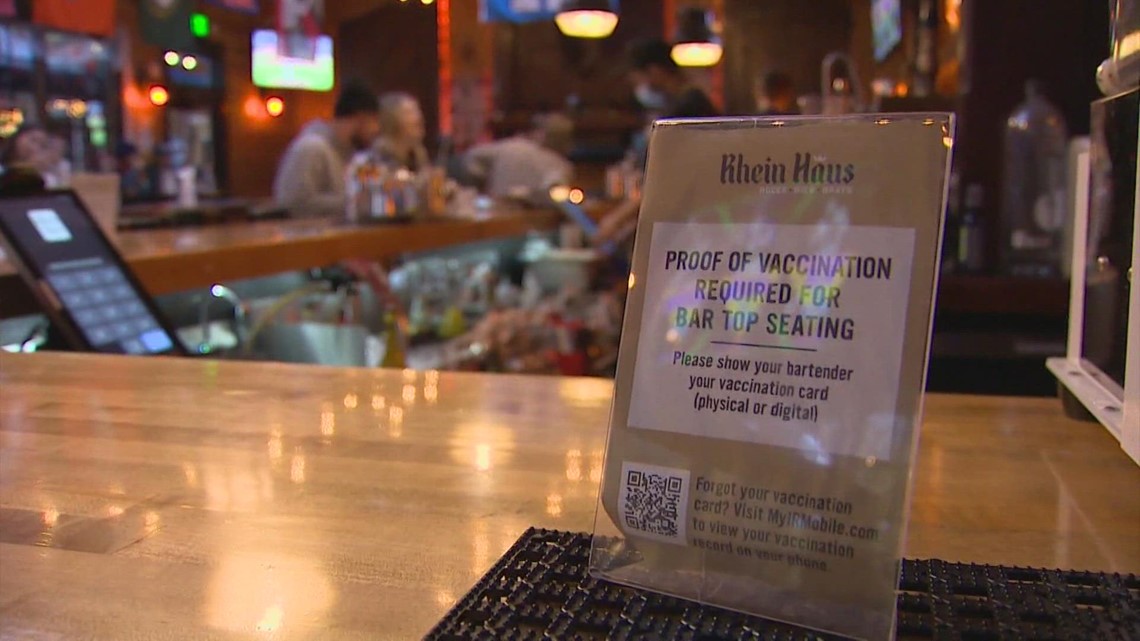 King County drops COVID vaccine requirement for bars, restaurants ...
