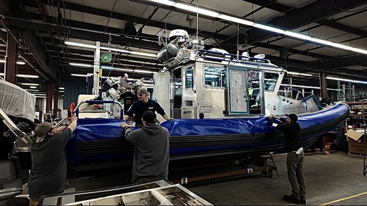 Bremerton's Safe Boats helps keep the world's waters safe | king5.com
