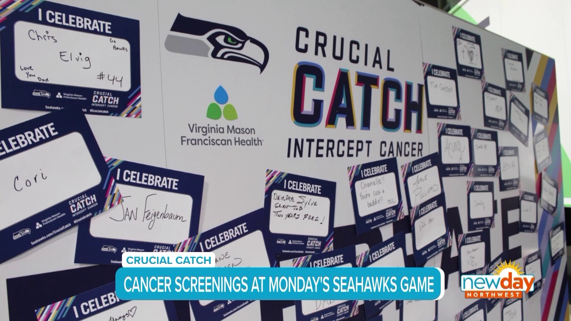 Seahawks' Crucial Catch game tackles cancer awareness | king5.com