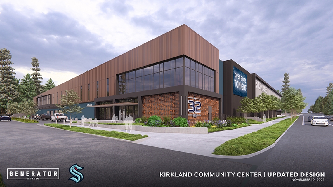Seattle Kraken to build new iceplex, community center in Kirkland ...