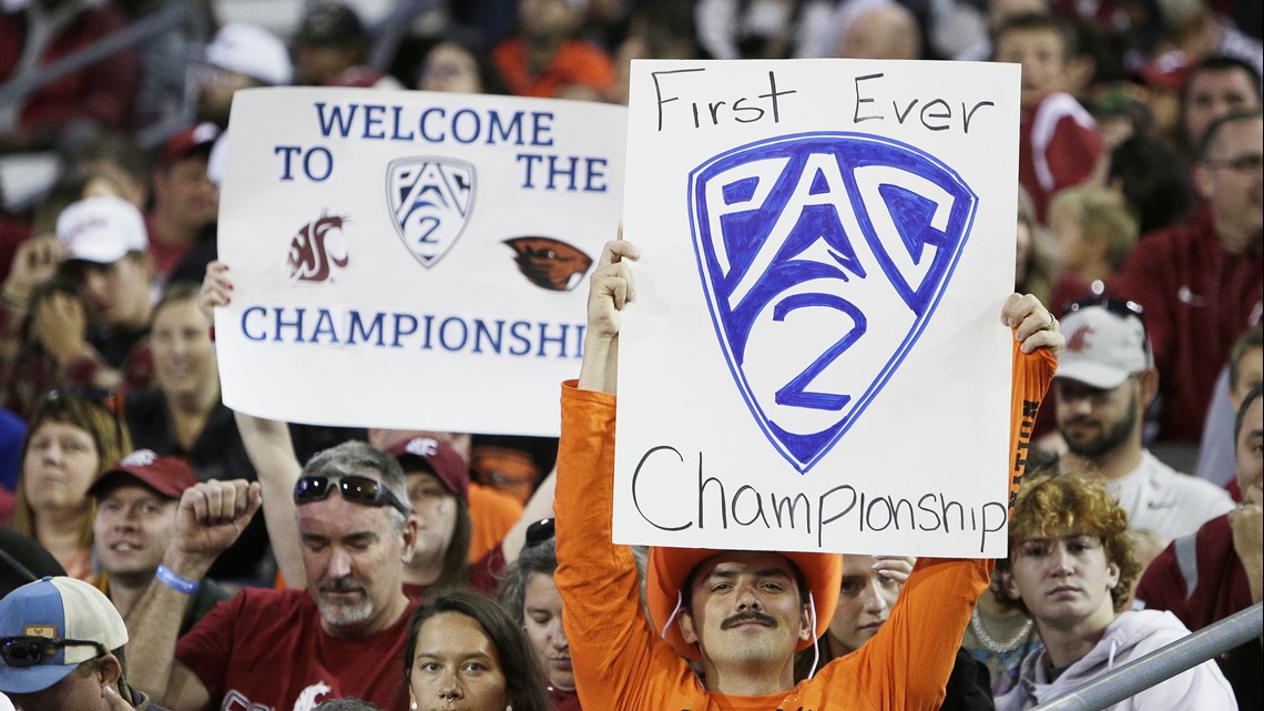 Pac-2 Champs? No. 21 Washington State tops No. 14 Oregon State 38-35 ...