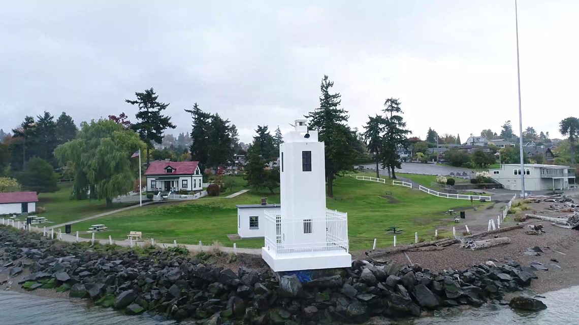 Browns Point Lighthouse in Tacoma gets a long-awaited makeover | king5.com