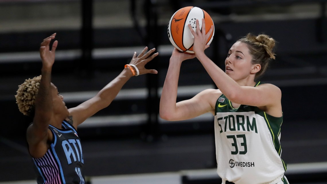 Katie Lou Samuelson signs with Seattle Storm, agent says | king5.com