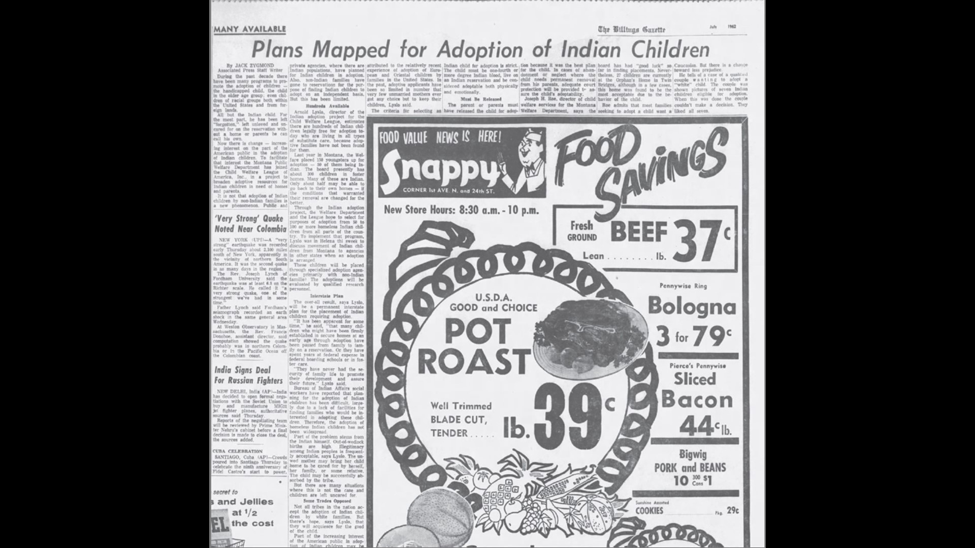 Dark history of the Indian Adoption Project | king5.com