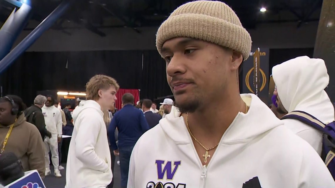 EXTENDED INTERVIEW: UW's Alphonzo Tuputala ahead of CFP National ...
