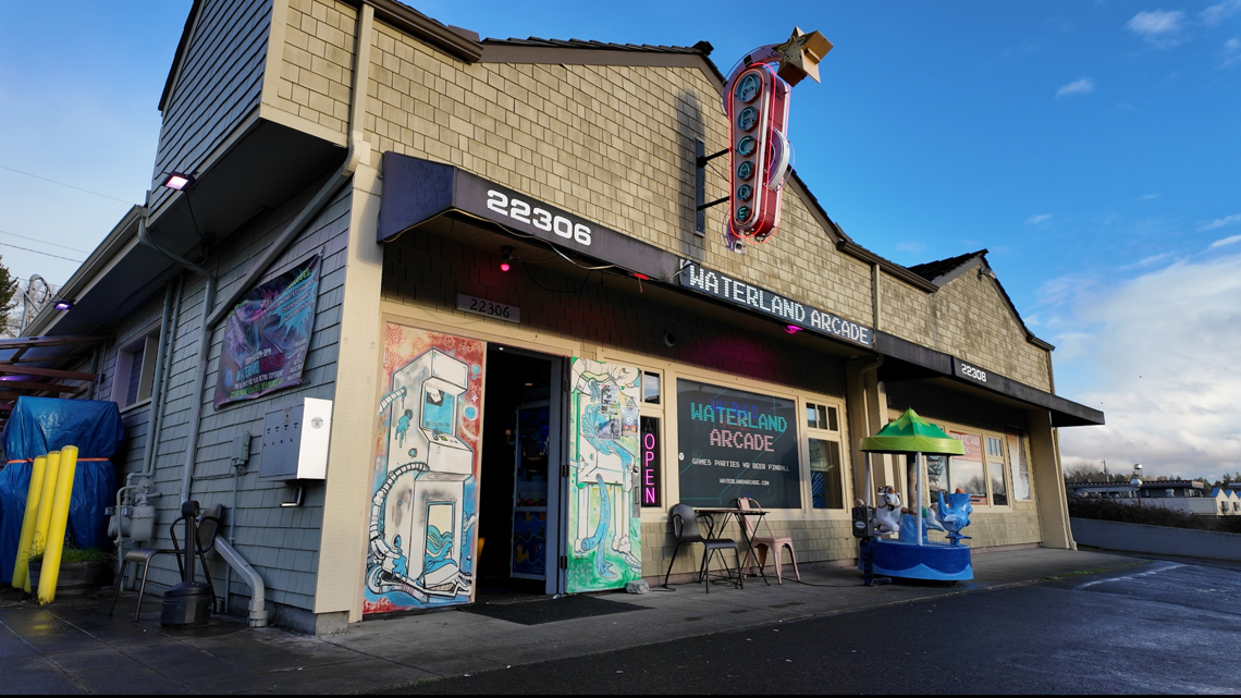 Step into the past at the arcade bar that serves nostalgia with a ...