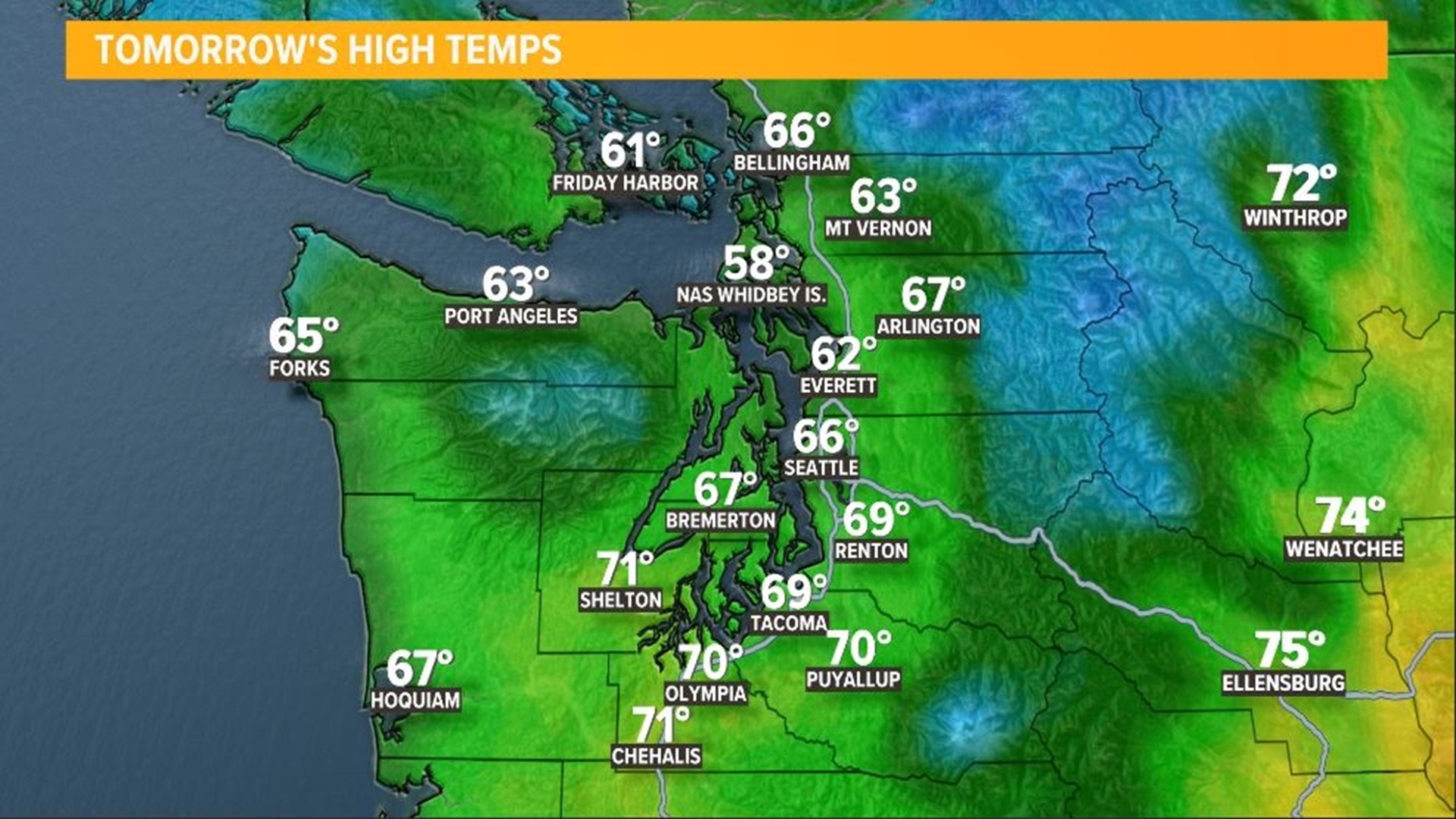 Expect record warmth this week in western Washington, with some areas ...