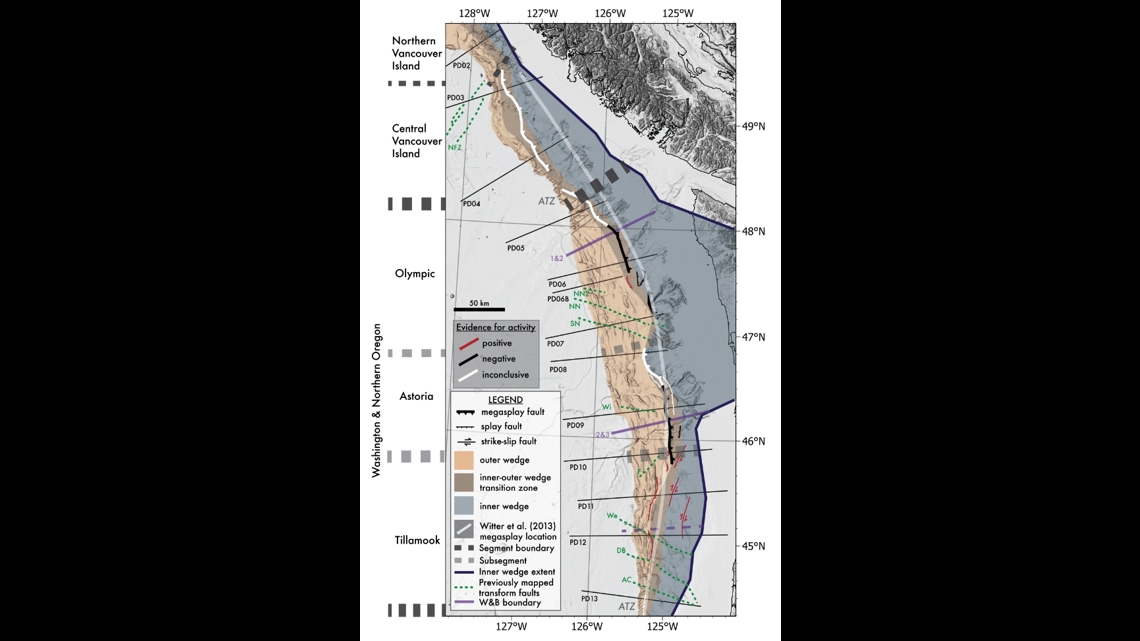 The Cascadia Subduction Zone looks a little different than researchers ...