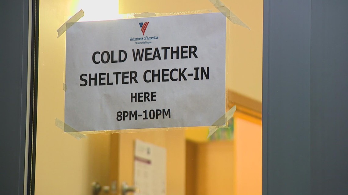 Cold Weather Shelters Open In Snohomish County As Freezing Temperatures