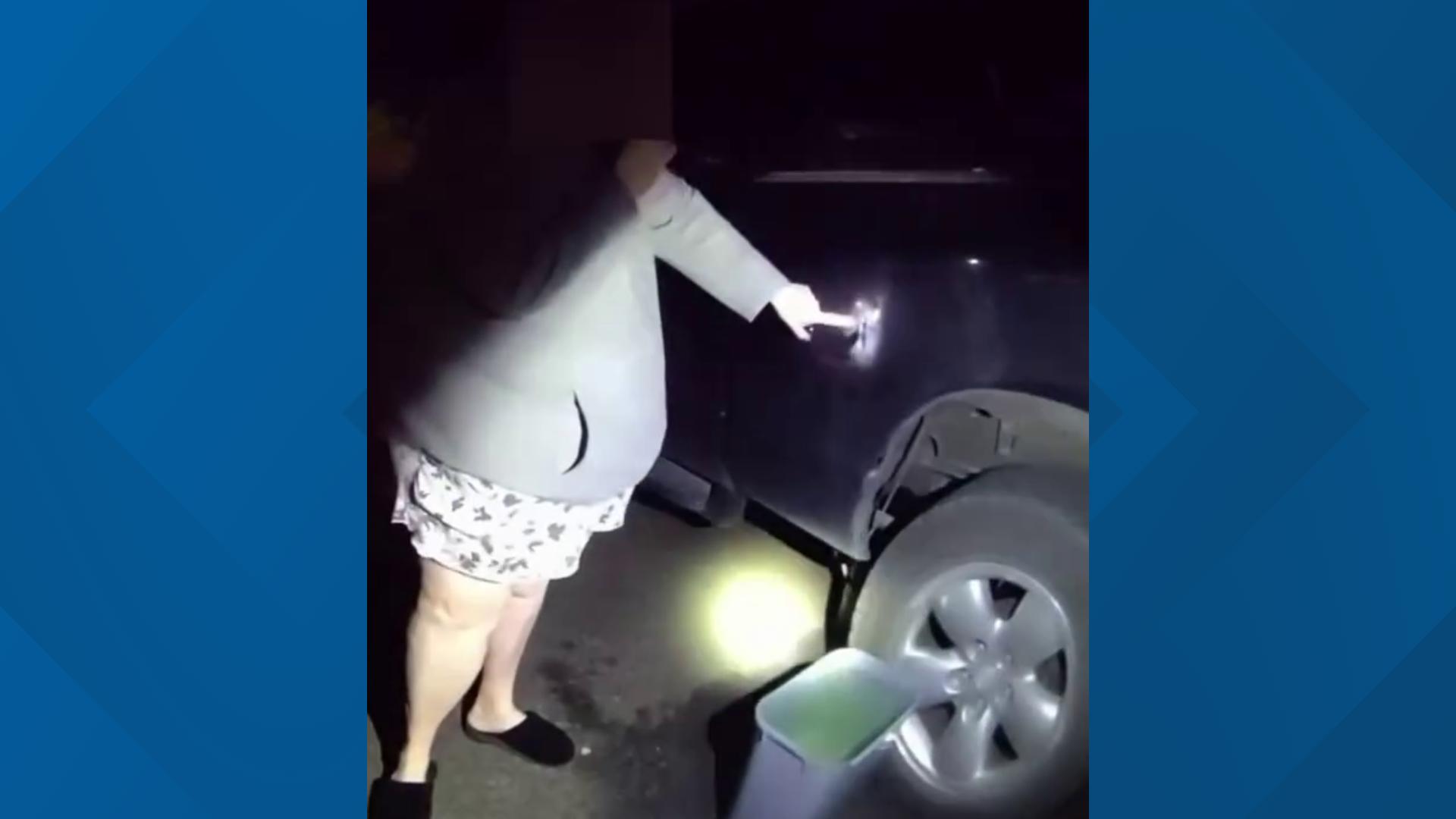 Attempted gasoline theft interrupted in Spanaway | king5.com