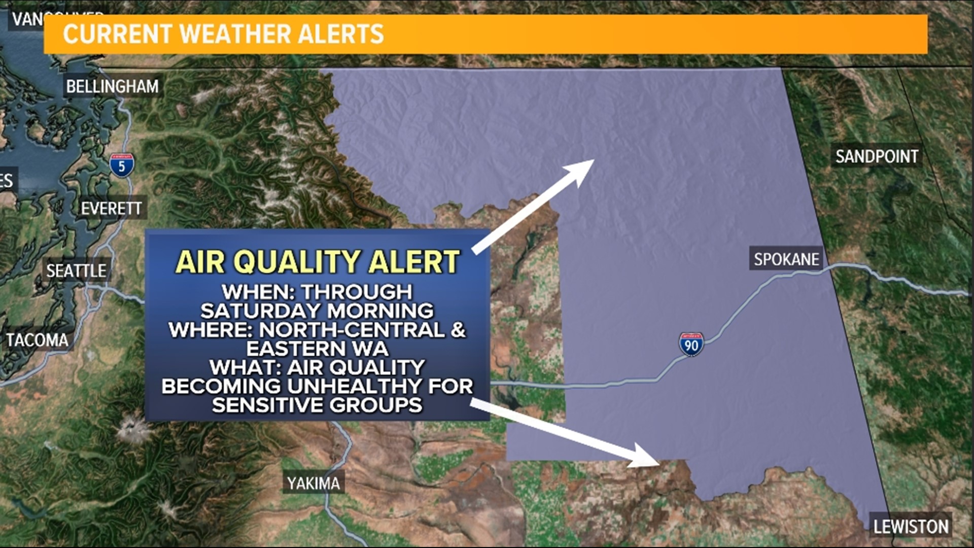 Wildfire smoke from Canada moves into western Washington | king5.com