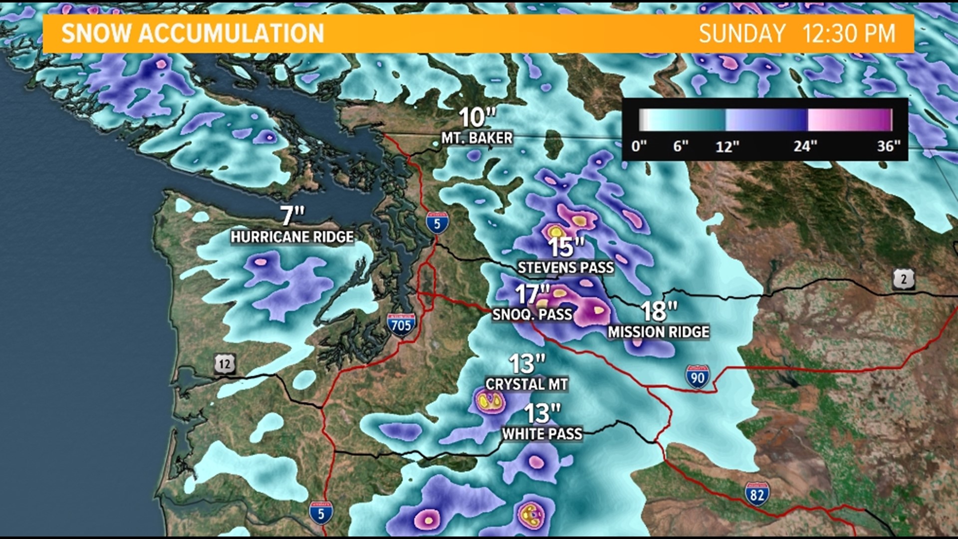 The timeline, impacts of the rain around Seattle amid Flood Watch ...