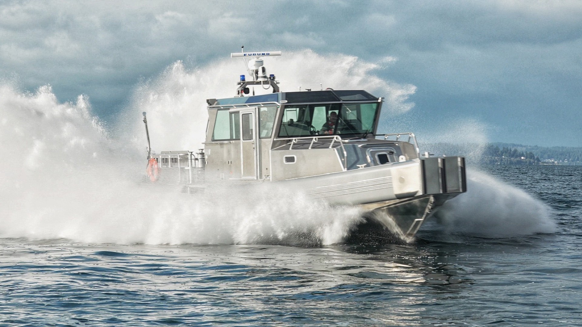 Come along on a test drive onboard a Bremerton-built Safe Boat | king5.com