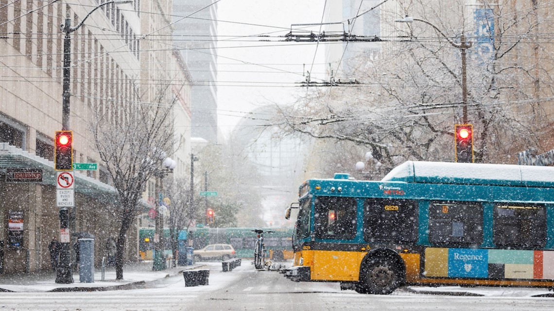 King County Metro will operate on 65 core bus routes Friday due to ...