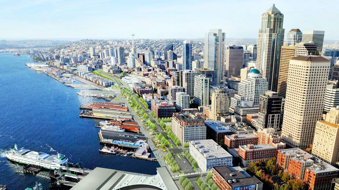 See the vision for Seattle's waterfront without a viaduct | king5.com