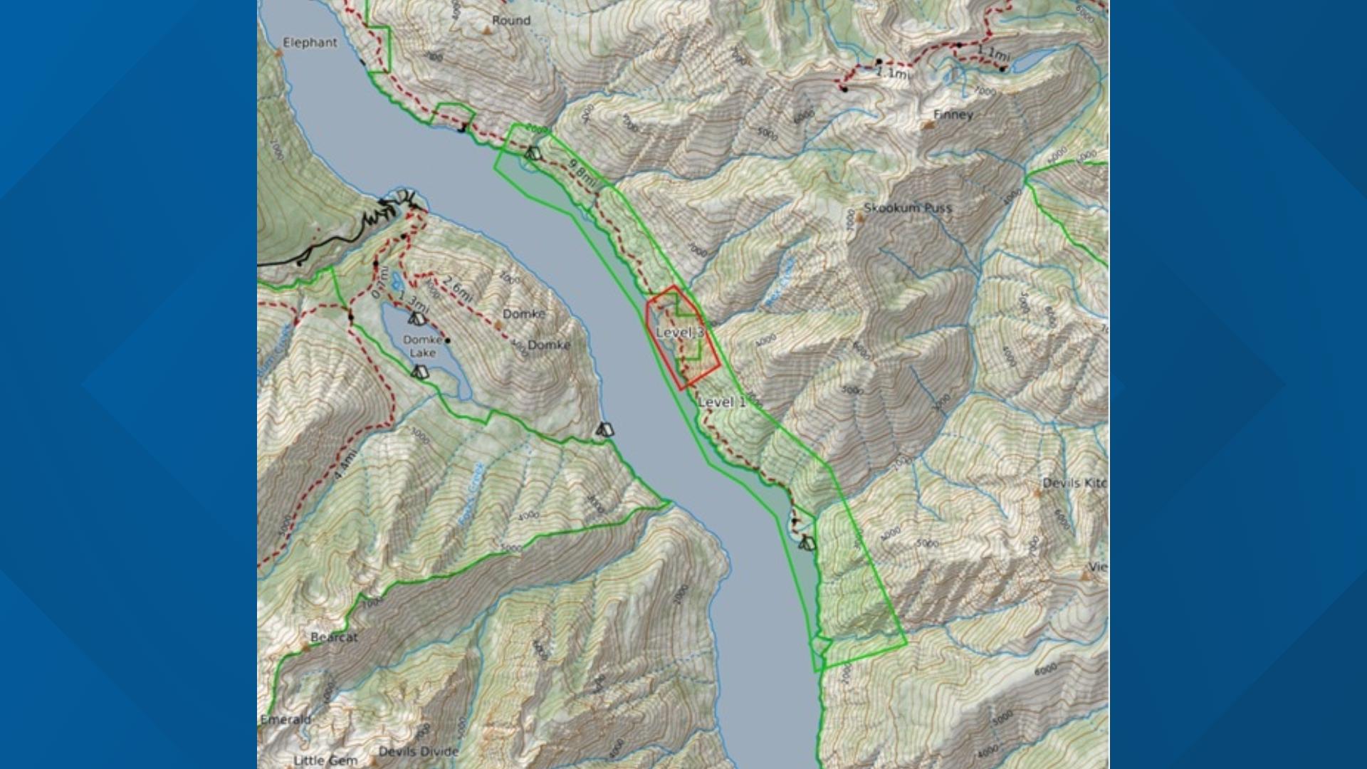Level 3 Evacuation issued in Rex Creek area of Lake Chelan due to ...