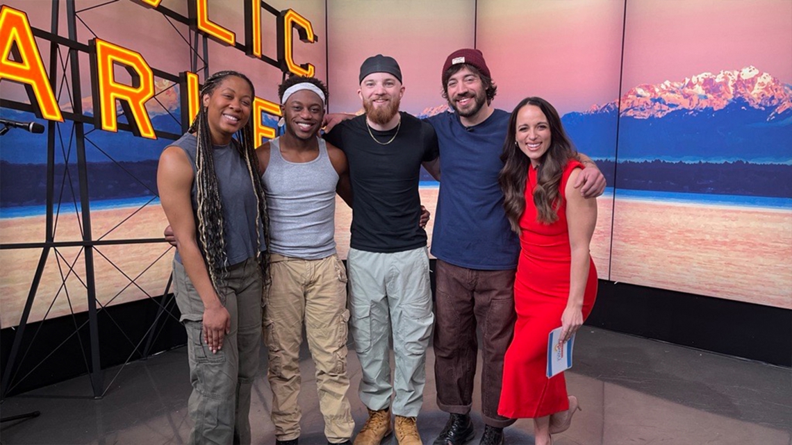 The cast of 'Stomp' performs 'Hands & Feet' - New Day NW | king5.com