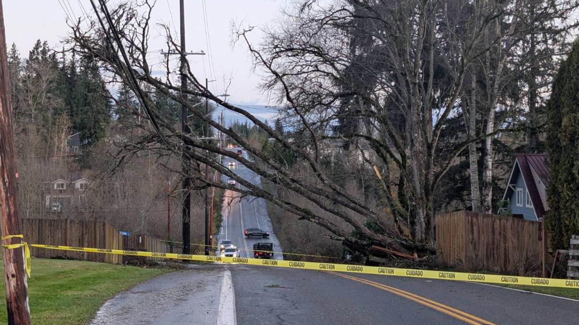 PHOTOS: Damage from bomb cyclone off Washington's coast | king5.com