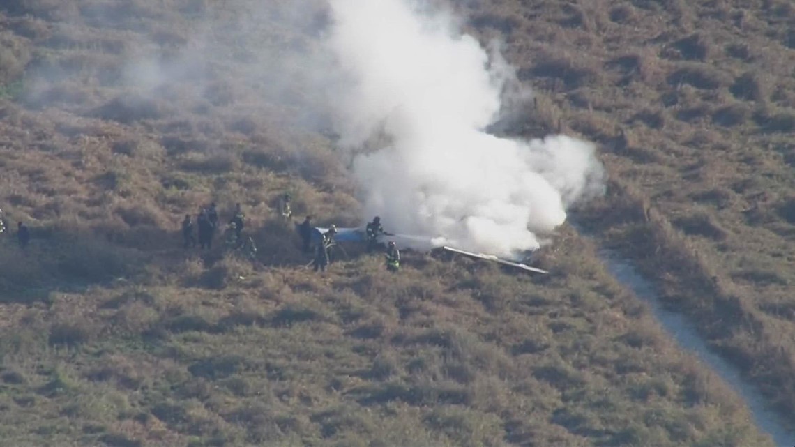 Widow sues plane manufacturers after wing falls off, crash kills 4 ...