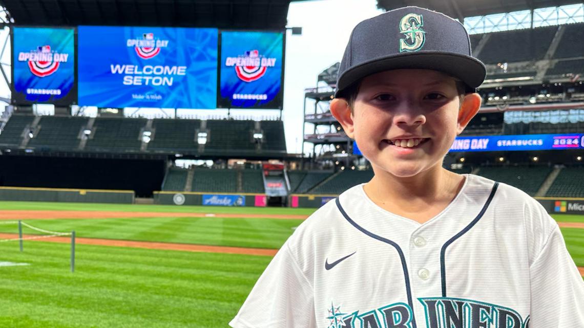 Seattle Mariners partner with Make-A-Wish to fulfill 11-year-old boy's ...