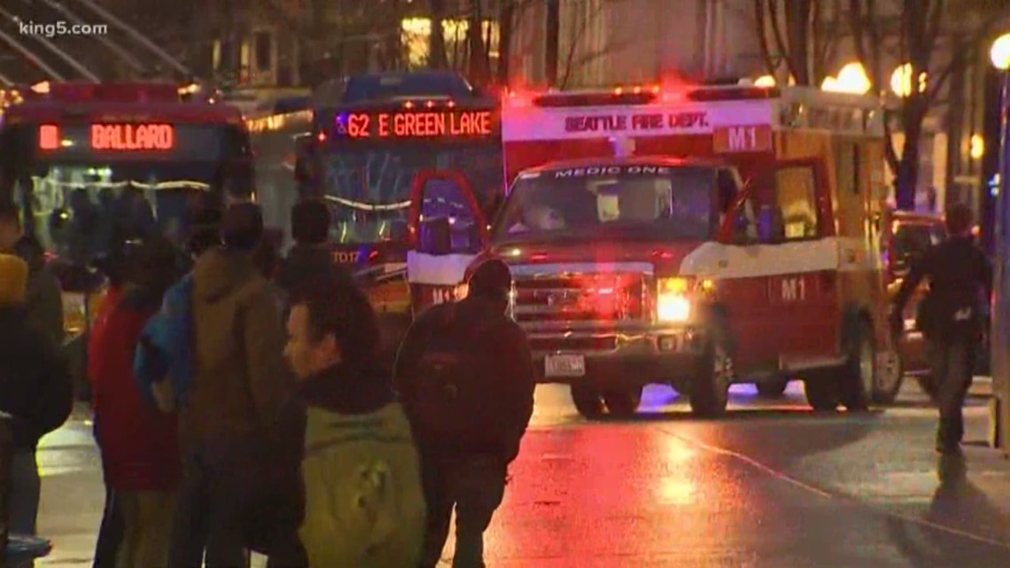 1 killed, 7 hurt in downtown Seattle shooting during busy Wednesday ...