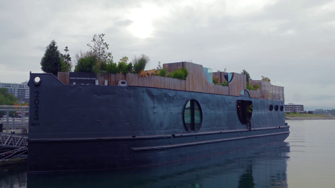 Havn is a perfect place to sauna, soak and enjoy the view | king5.com