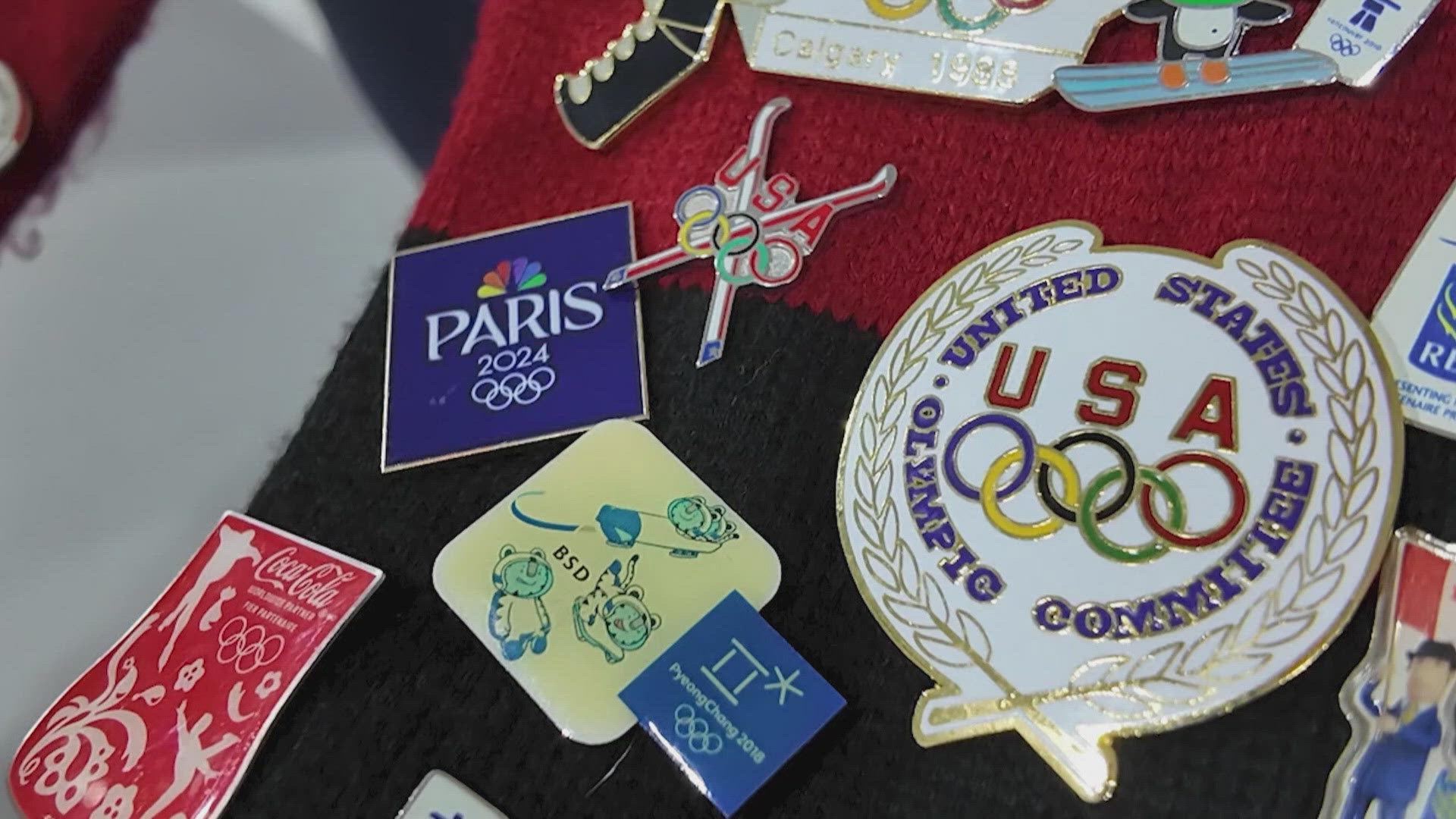 Pin trading at the Olympics | king5.com