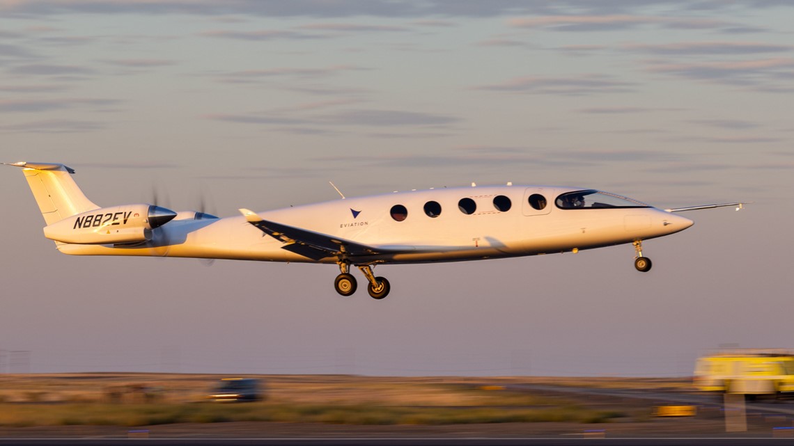 Prototype electric airplane takes first flight successfully | king5.com